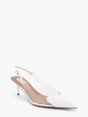 Alaïa Le Coeur Slingback Pvc And Leather Pumps - Multicolor