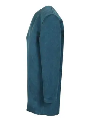 Saint Laurent Stonewashed Silk Satin Boxy Dress