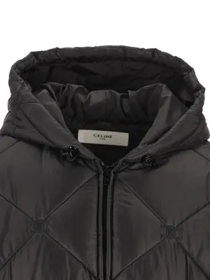Celine Quilted Nylon Bomber Jacket
