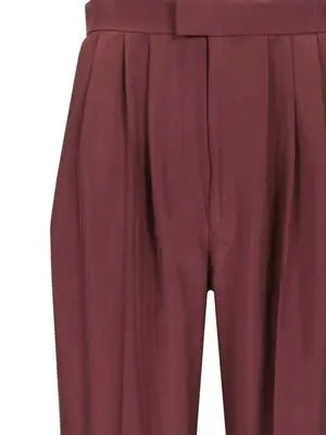 Saint Laurent Habutai Silk Trousers