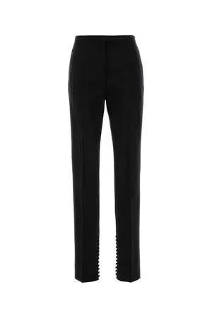 Dries Van Noten Wool Blend Pandoris Pant - Black