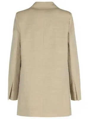 Max Mara Acacia Virgin Wool Jacket - Cream