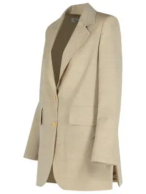Max Mara Acacia Virgin Wool Jacket - Cream