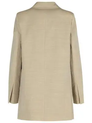 Max Mara Acacia Virgin Wool Jacket - Cream