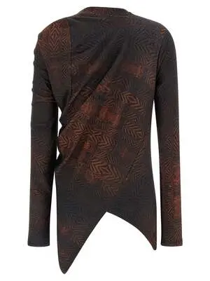 KIKO KOSTADINOV Simpson Cotton Jersey Top