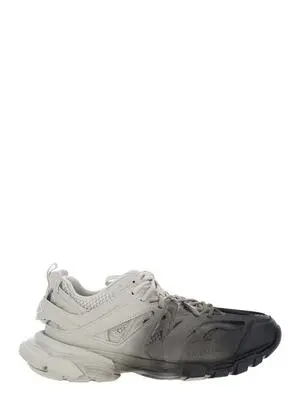 Balenciaga Balenciaga Men 'Track' Black And White Low Top Sneakers With Logo Lettering On The Tongue In Tech Fabric For Men Multicolor
