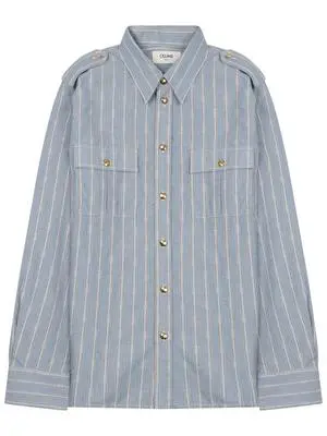Celine Camicia In Cotone - Multicolor