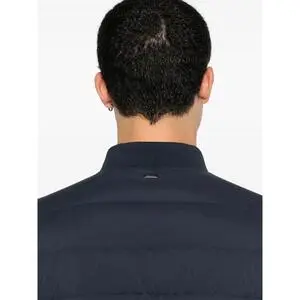 Herno Padded Goose Down Bomber Jacket - Blue