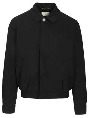 Saint Laurent Cassandre Short Jacket - Black