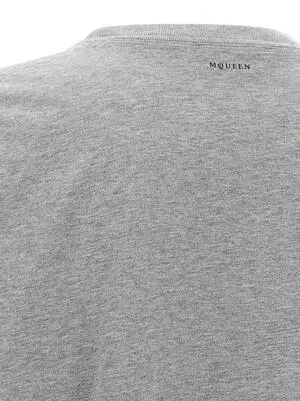 Alexander McQueen Skull' T-shirt - Gray