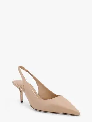 JIMMY CHOO Leather Slingback Décolleté Pumps - Multicolor
