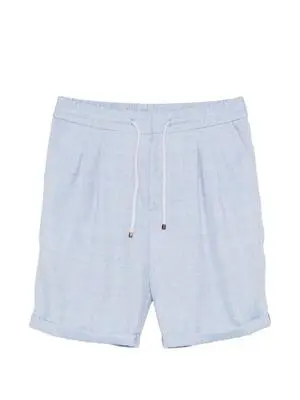 Brunello Cucinelli BRUNELLO CUCINELLI Linen Blend Shorts Multicolor