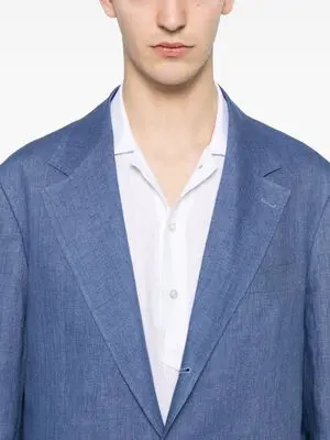 Brunello Cucinelli Linen Single-breasted Suit