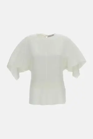 Stella McCartney Handkerchief Satin Top