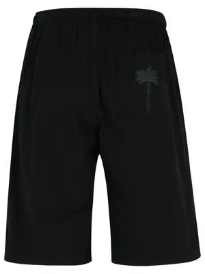 Palm Angels Cotton Bermuda Shorts