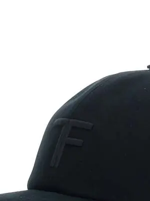 TOM FORD Baseball Cap With Logo On The Front In Cotton For