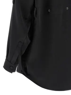 Moncler X Edward Enninful Satin Shirt - Black