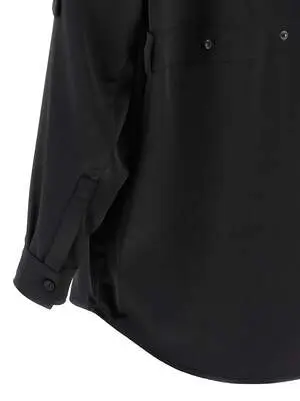 Moncler X Edward Enninful Satin Shirt - Black
