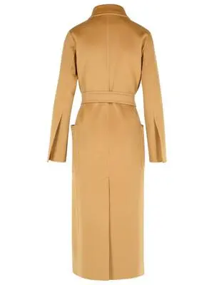 Max Mara Artur' Beige Cashmere Coat - Cream