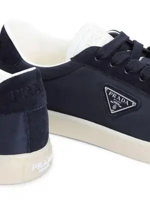 Prada Lane Suede Leather Sneakers