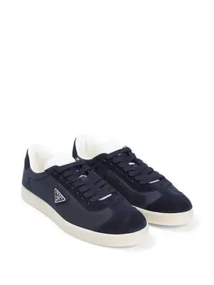 Prada Lane Suede Leather Sneakers