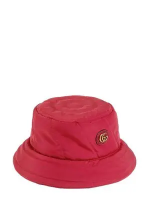 Gucci Quilted Bucket Hat - Pink