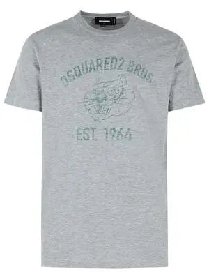 Dsquared2 Cotton T-shirt - Gray