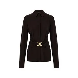 FERRAGAMO Tops Shirts - Brown