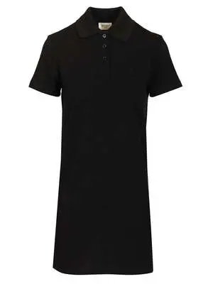 Saint Laurent Polo Dress - Black