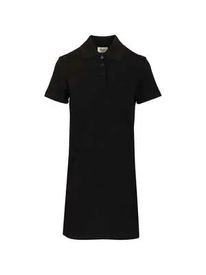 Saint Laurent Polo Dress - Black