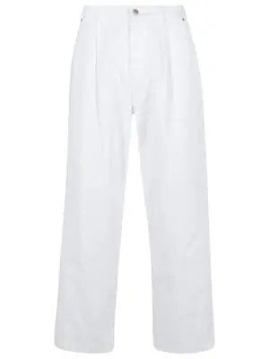 Moschino Cotton Pants - White