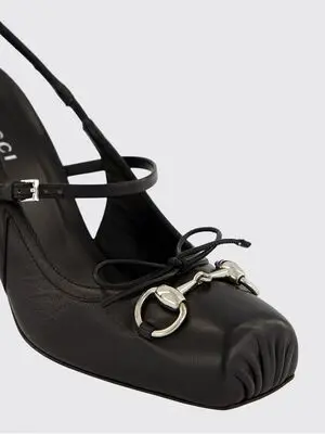 Gucci Leather Pumps With Horsebit