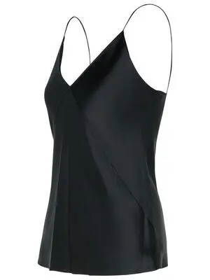 Max Mara Silk Top - Black