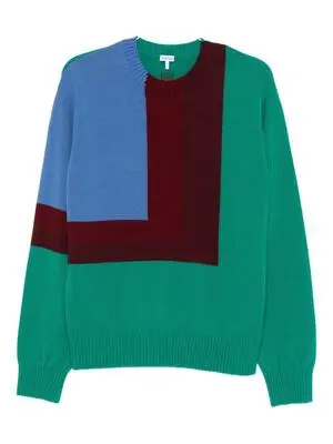 Loewe Wool Crewneck Sweater - Multicolor