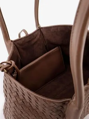 Bottega Veneta Pinacoteca Leather Handbag - Multicolor