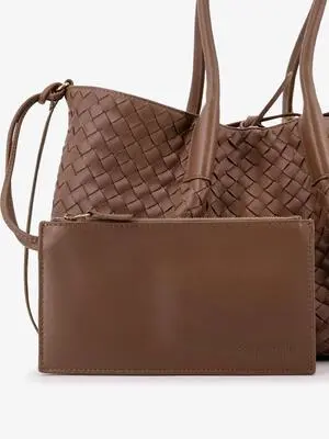 Bottega Veneta Pinacoteca Leather Handbag - Multicolor