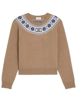 Celine Cashmere Sweater - Brown