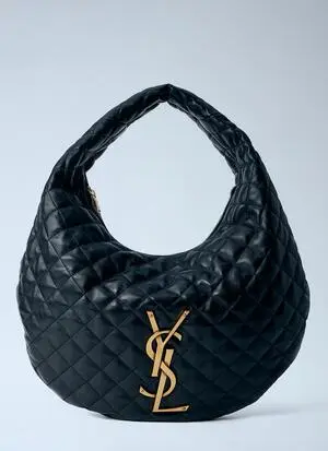 Saint Laurent Icare Hobo Shoulder Bag - Black