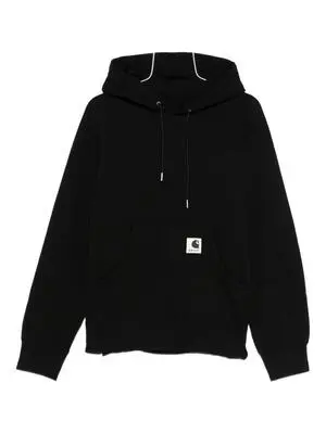 SACAI X CARHARTT WIP Logo Cotton Hoodie - Multicolor