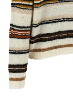 Missoni Striped Intarsia Sweater - White