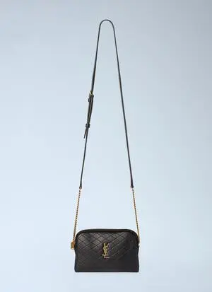 Saint Laurent Gaby Zipped Pouch - Black