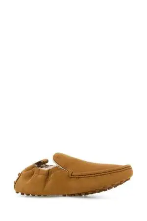 TOD'S Camel Suede Loafers