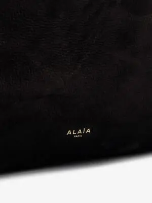 Alaïa Le Click Pocket 35 Nabuk Shoulder Bag - Multicolor