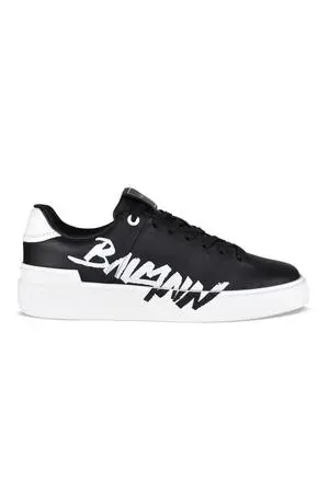 Balmain B-court Sneakers - Black