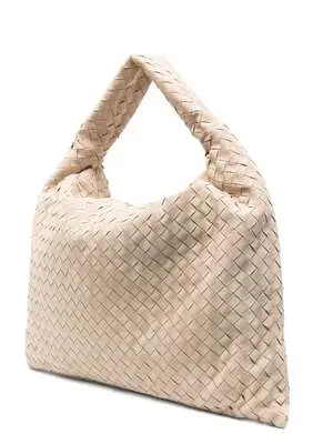Bottega Veneta Large Hop Bag - Cream