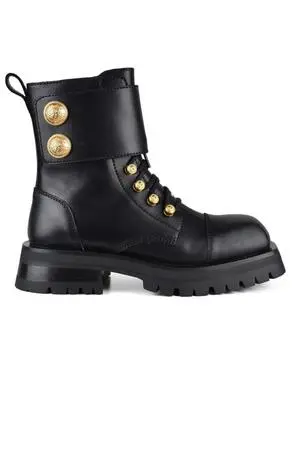 Balmain Ranger Army Boots - Black