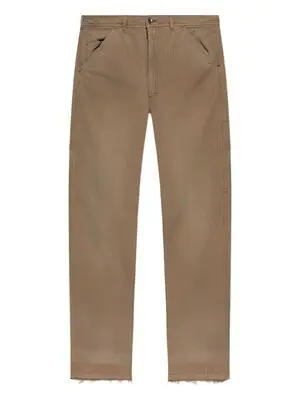 MAISON MARGIELA Cotton Trousers - Multicolor