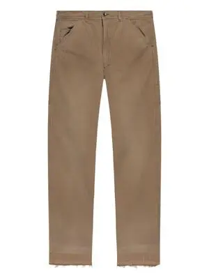 MAISON MARGIELA Cotton Trousers - Multicolor