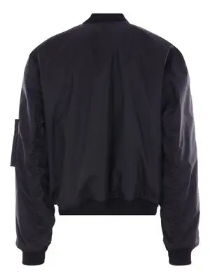 Balenciaga Nylon Bomber Jacket - Multicolor