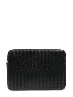 Bottega Veneta Document Holder Getaway - Black